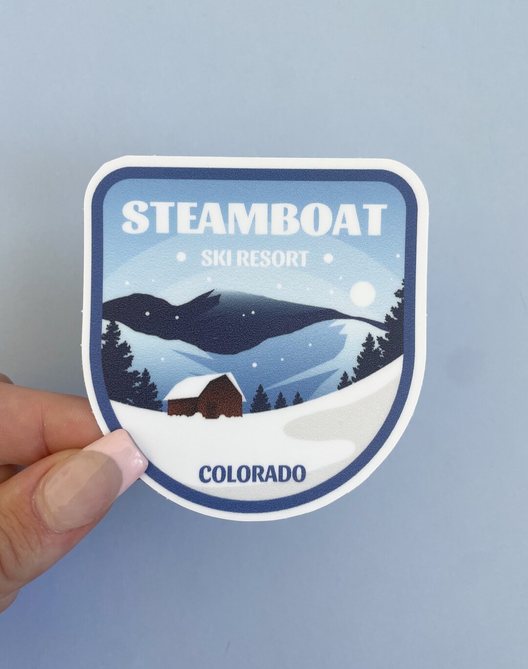 Steamboat Ski Resort Sticker - Etsy