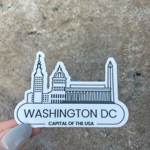 Washington DC Sticker - Etsy