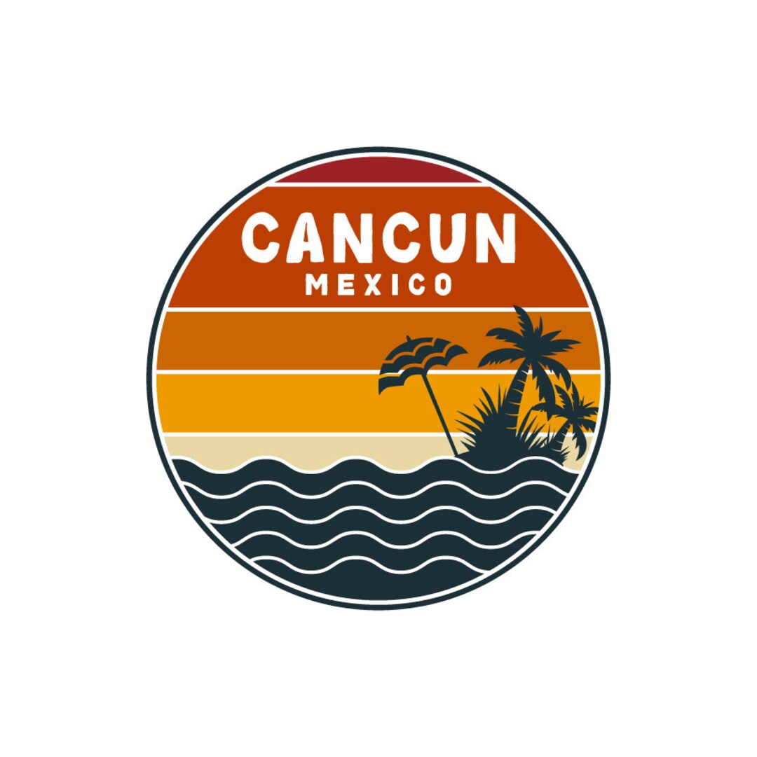Cancun Sticker - Etsy