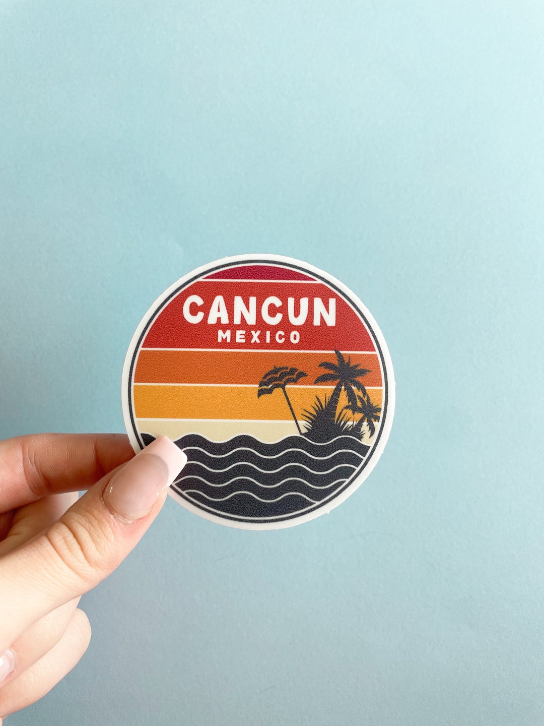 Cancun Sticker - Etsy