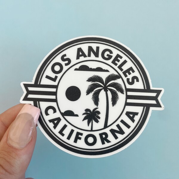 Los Angeles Sticker - Etsy