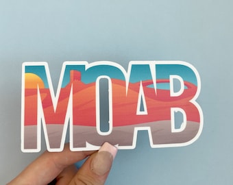 MOAB Utah off Road UHV Sticker Decal DIRT Brown Black 2 for 1 Bonus - Etsy