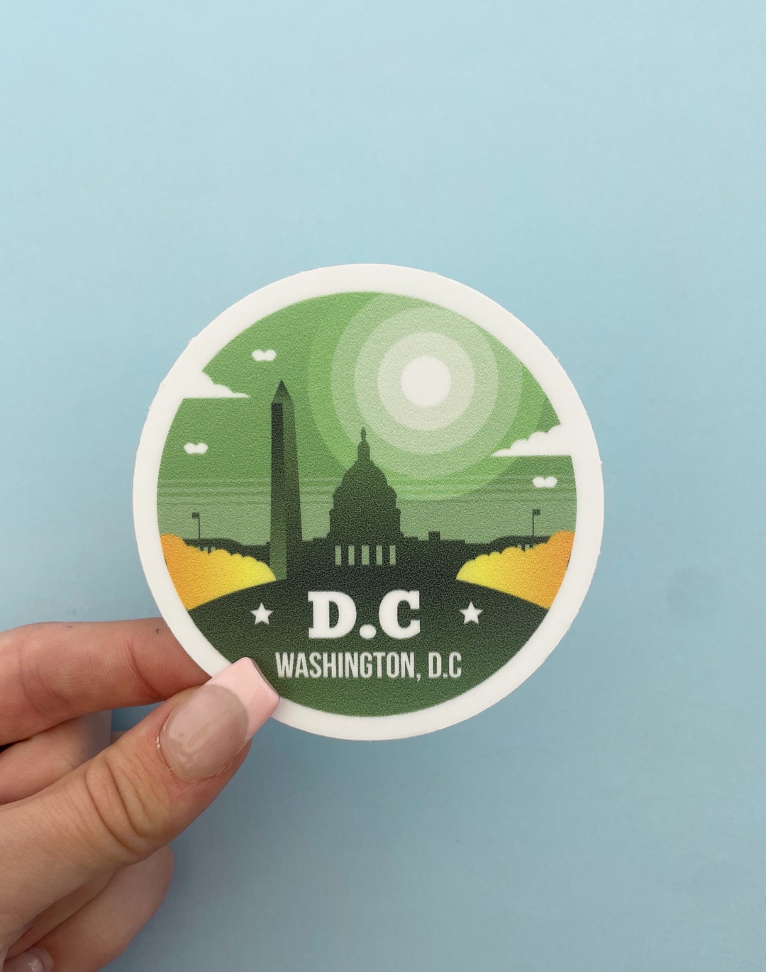 Washington DC Sticker - Etsy
