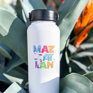 Mazatlan Outline Sticker - Etsy