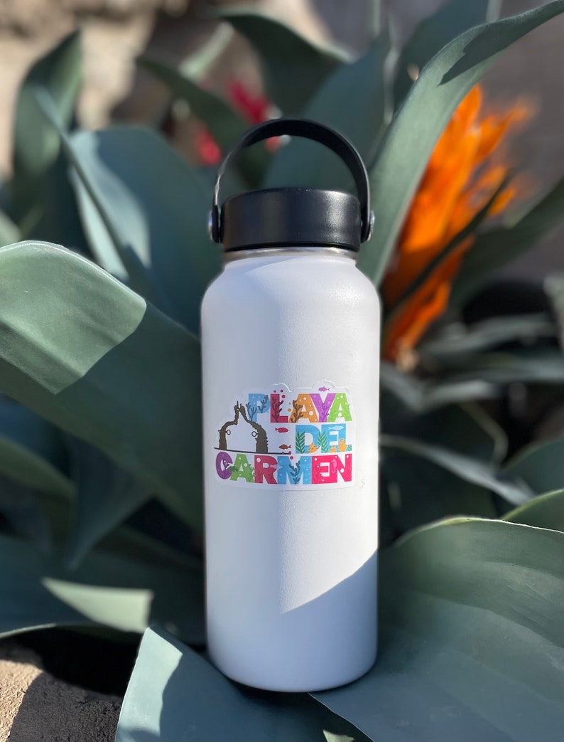 Playa Del Carmen Outline Sticker - Etsy