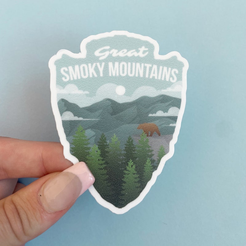 Mountain Sticker - Etsy