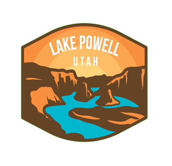 Lake Powell Sticker | Etsy