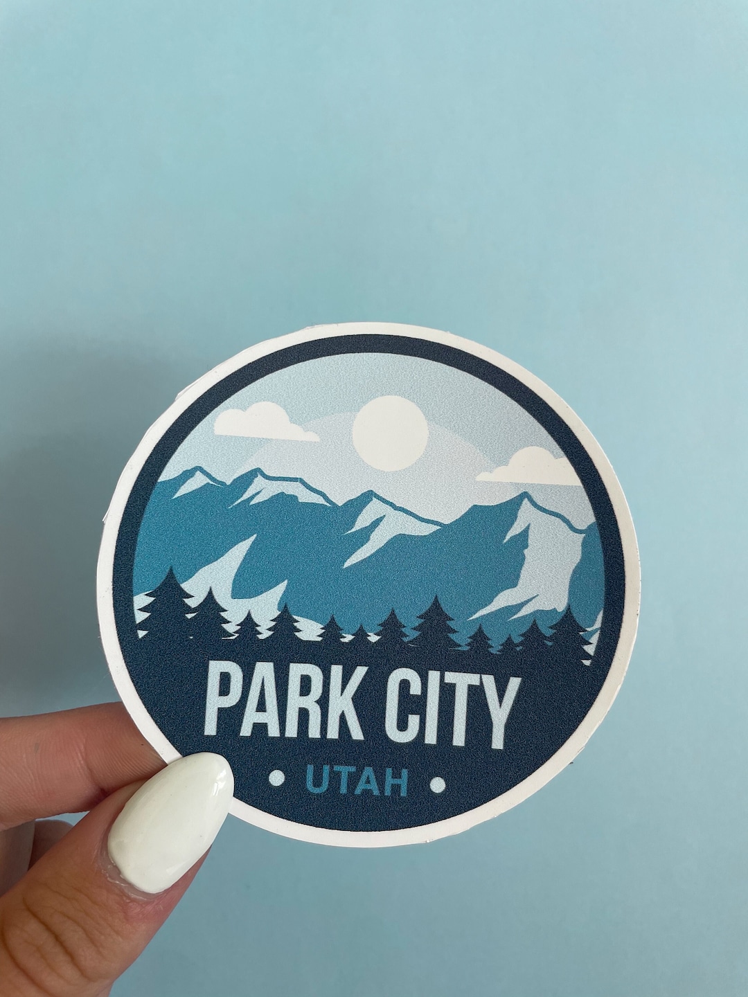 Park City Utah Vinyl Sticker - Etsy