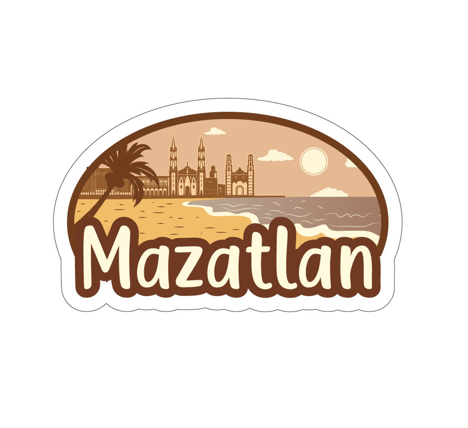 Mazatlan, Mexico Sticker - Etsy