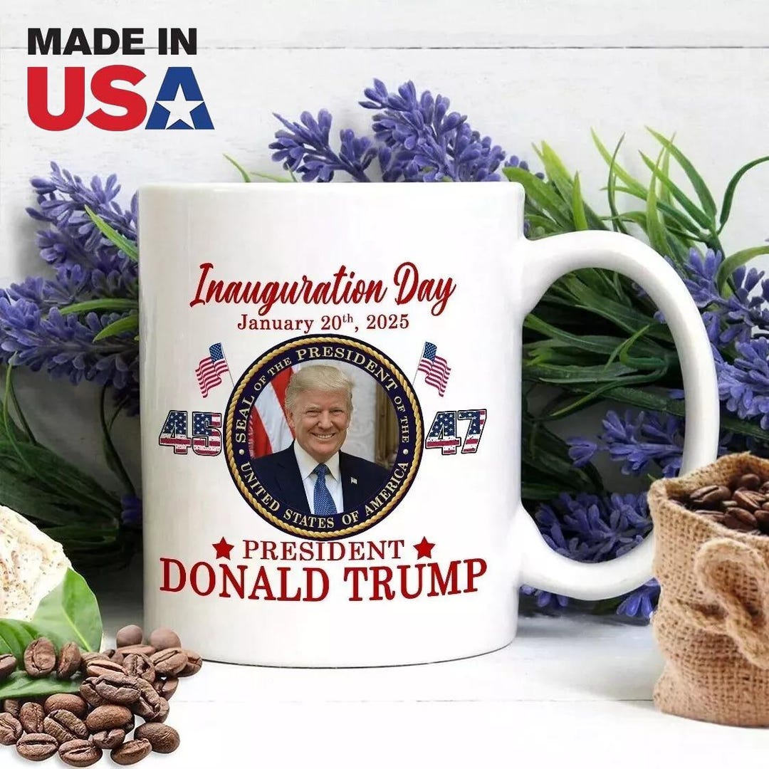 Inauguration Day 2025 Trump President Seal the 47th US President USA ...