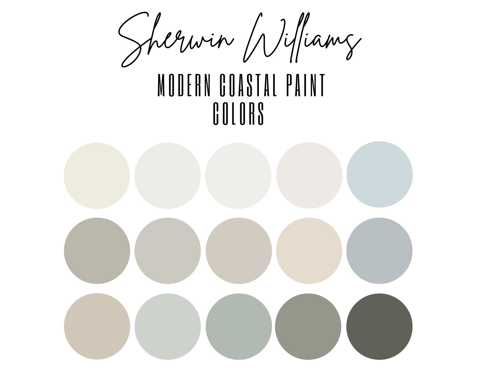 Calm Coastal Paint Color Palette Sherwin Williams Coa - vrogue.co Calm Coastal Paint Color Palette Sherwin Williams Coa - vrogue.co