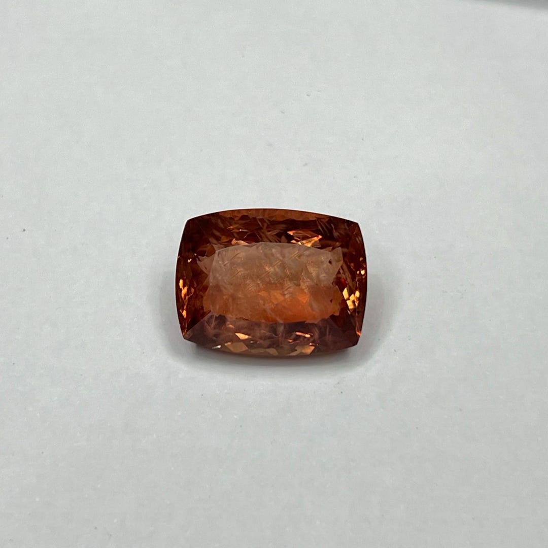 Top Gem Quality Oregon Sunstone Cushion Bio Colour Amazing Oregon ...
