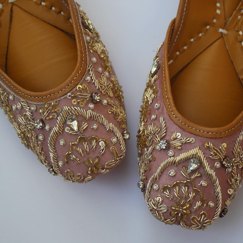 Yellow Bridal Jutti Pakistani Jutti Wedding Shoes Punjabi - Etsy