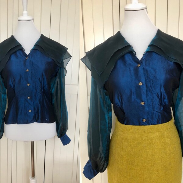 Gothic Blouse - Etsy