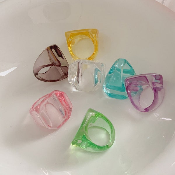 Acrylic Ring - Etsy
