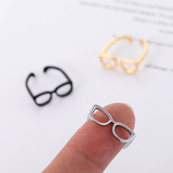 Glasses Ring - Etsy