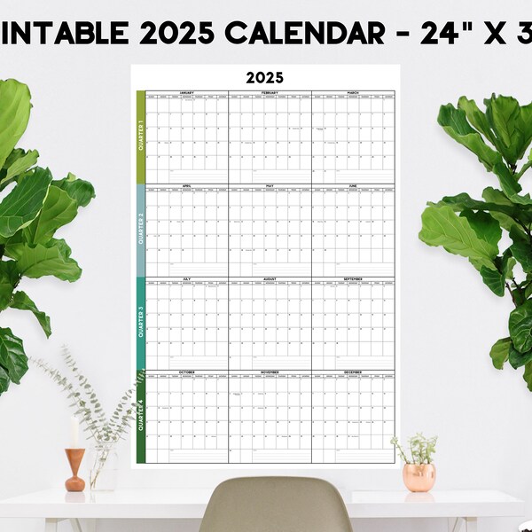 Poster Calendar - Etsy