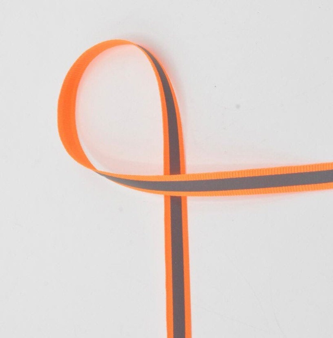 Reflexion Band 25mm 1 Euro P.mtr. Orange Reflektierband - Etsy