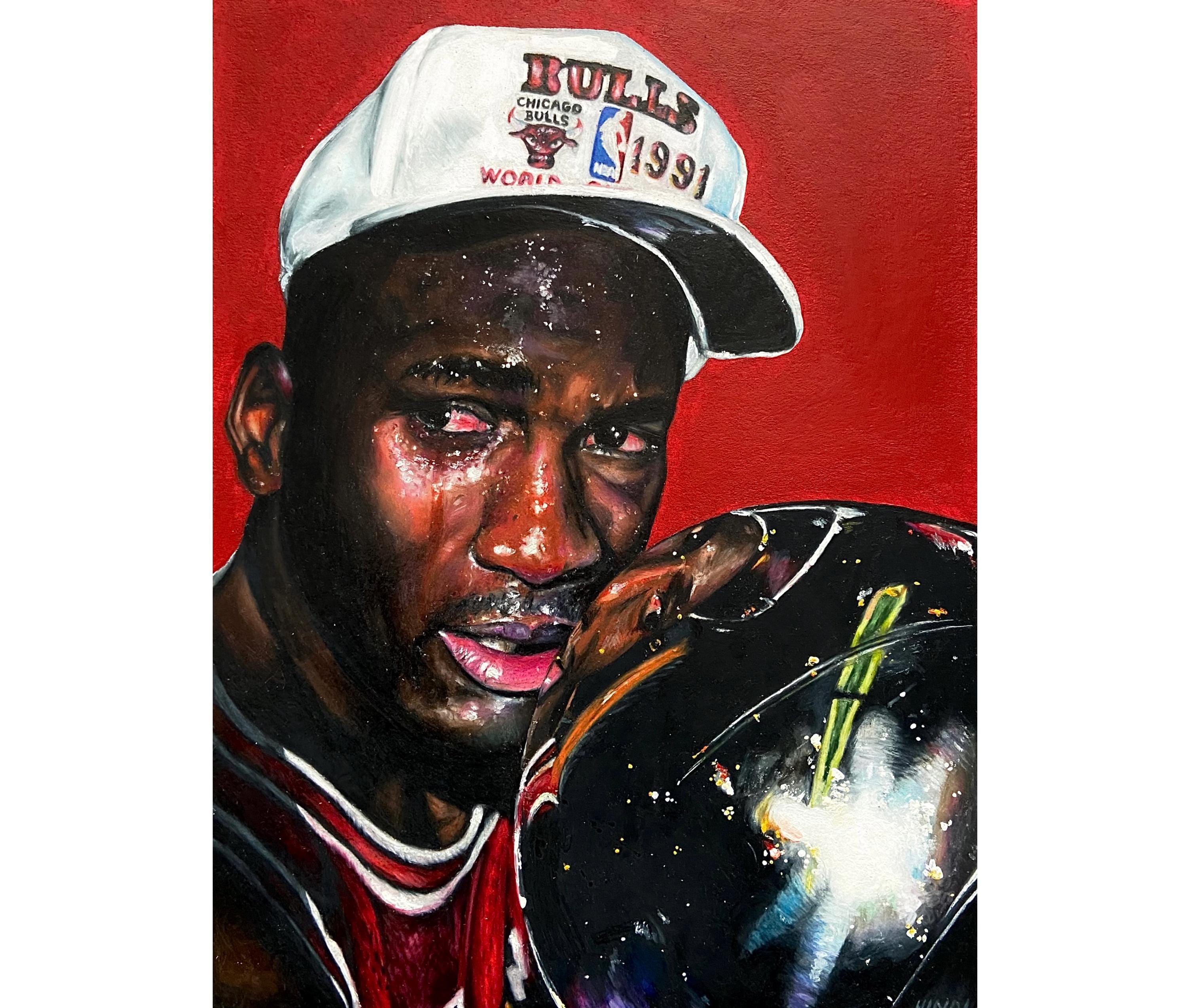 Custom Hand-drawn NBA NFL MLB Major League Sports Player Portrait ...