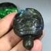 2 Natural Hand Carved Labradorite Gemstone Tortoise Reiki - Etsy