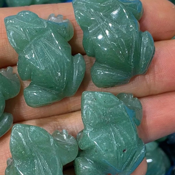 Stone Frog Figurine - Etsy