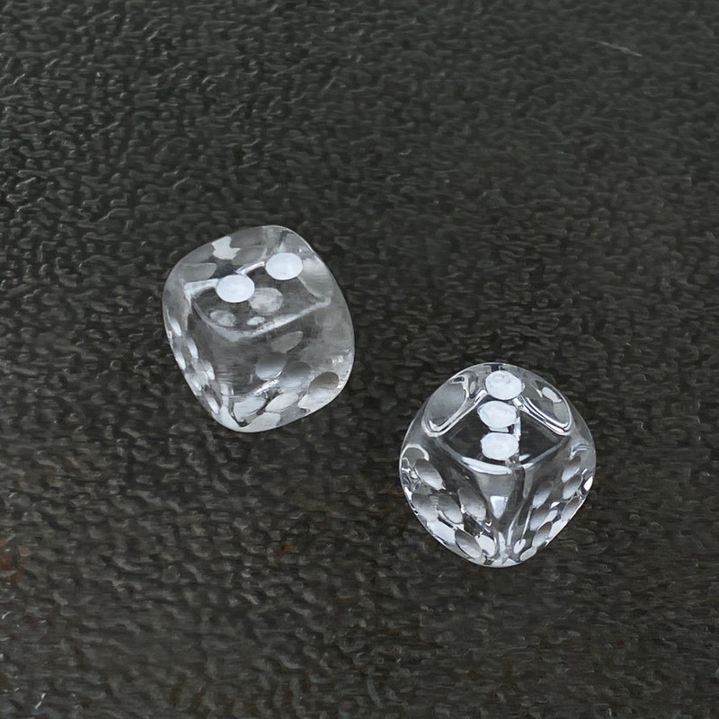 Crystal Dice - Etsy