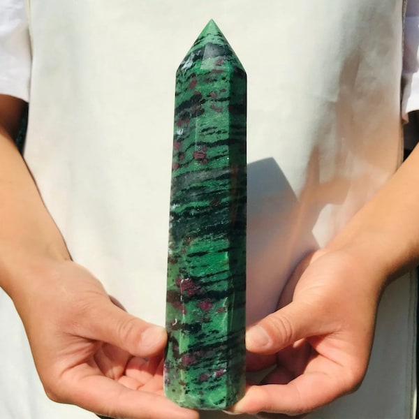 Raw Ruby Tower - Etsy