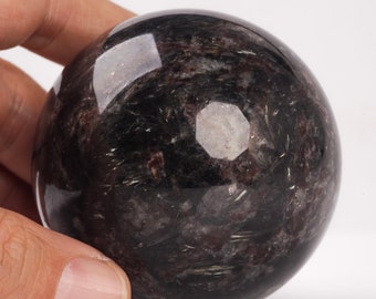 Astrophyllite Sphere - Etsy