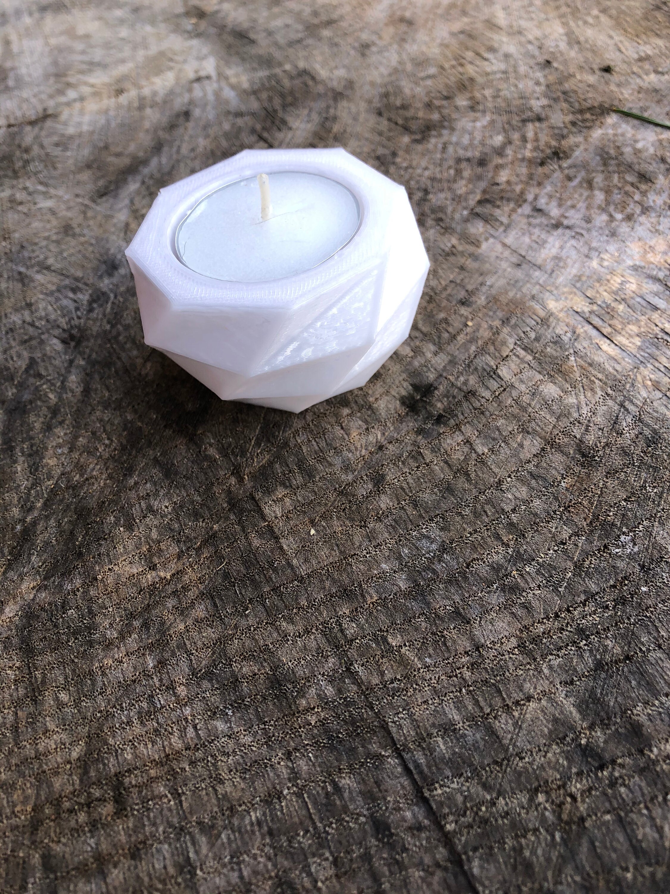 3D Printed Tea Light Candle Holder - Etsy