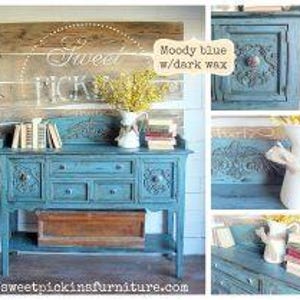 Moody Blue- Sweet Pickins Milk Paint - Etsy