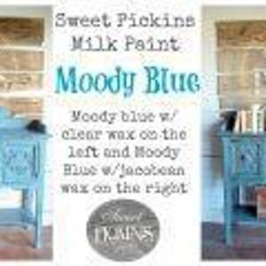 Moody Blue- Sweet Pickins Milk Paint - Etsy