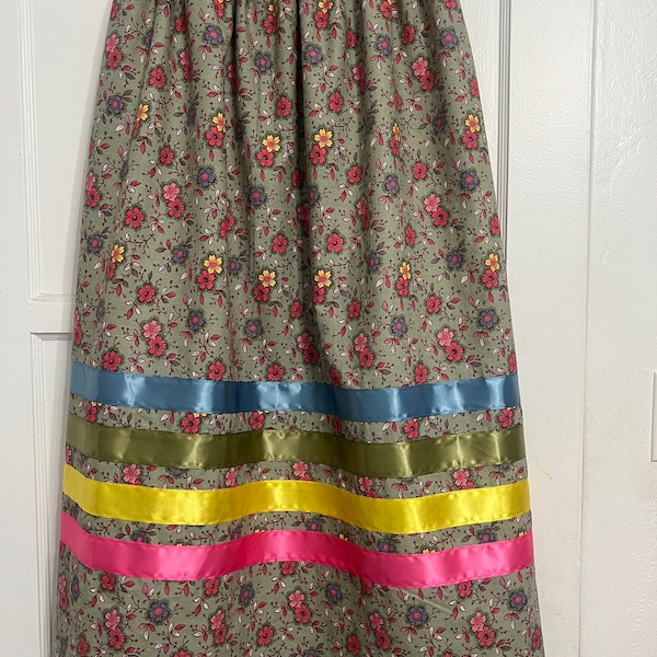 Native Ribbon Skirt - Etsy