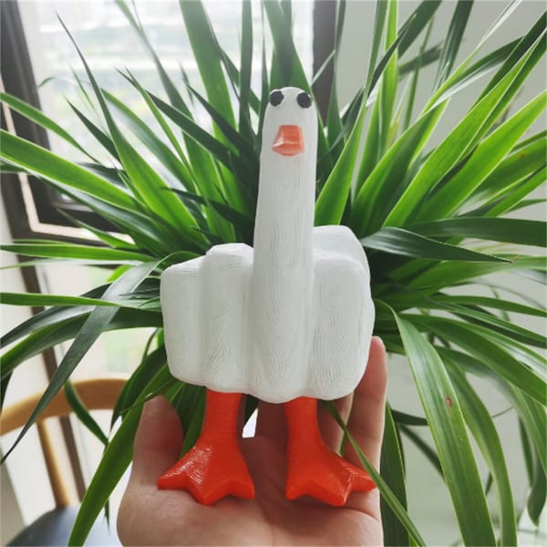 Middle Finger Duck - Etsy
