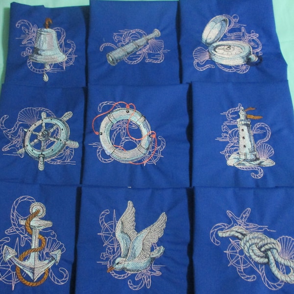 Nautical Quilt Blocks - Etsy
