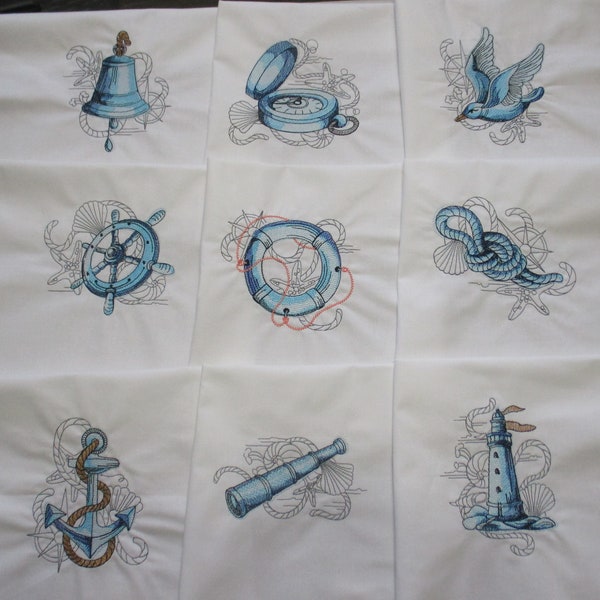 Nautical Quilt Blocks - Etsy