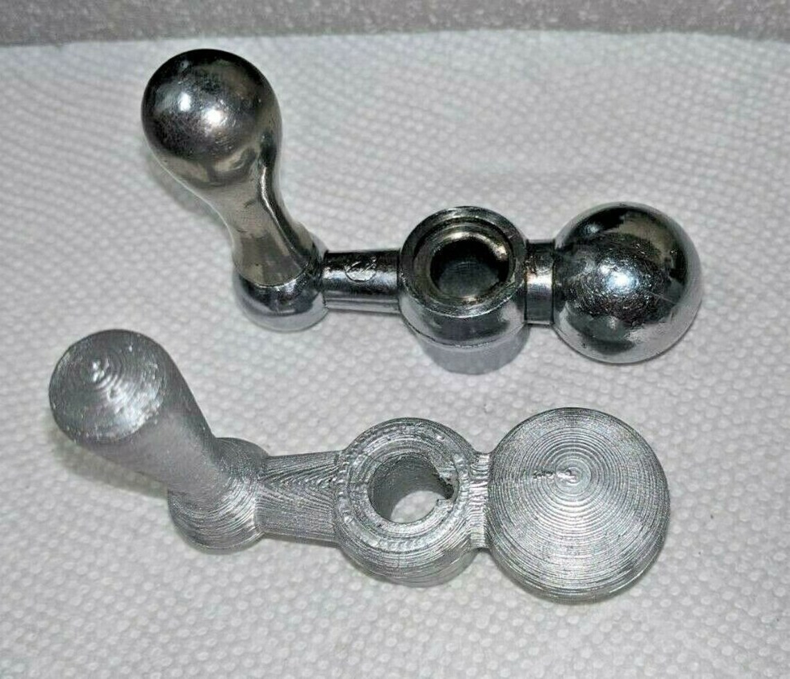 Atlas Craftsman 10/12" Metal Lathe Replacement Crossfeed Compound Crank ...