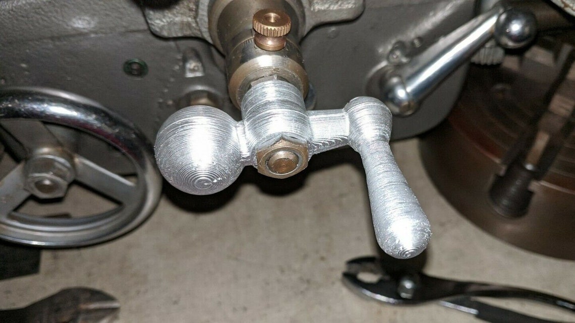 Atlas Craftsman 10/12" Metal Lathe Replacement Crossfeed Compound Crank ...