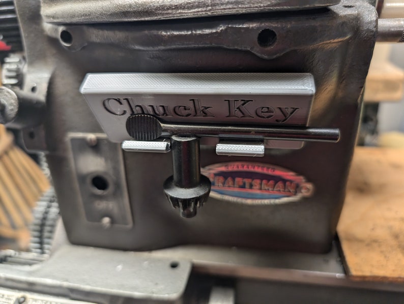 Magnetic Drill Chuck Key Holder for Drill Press, Lathe, or Milling ...