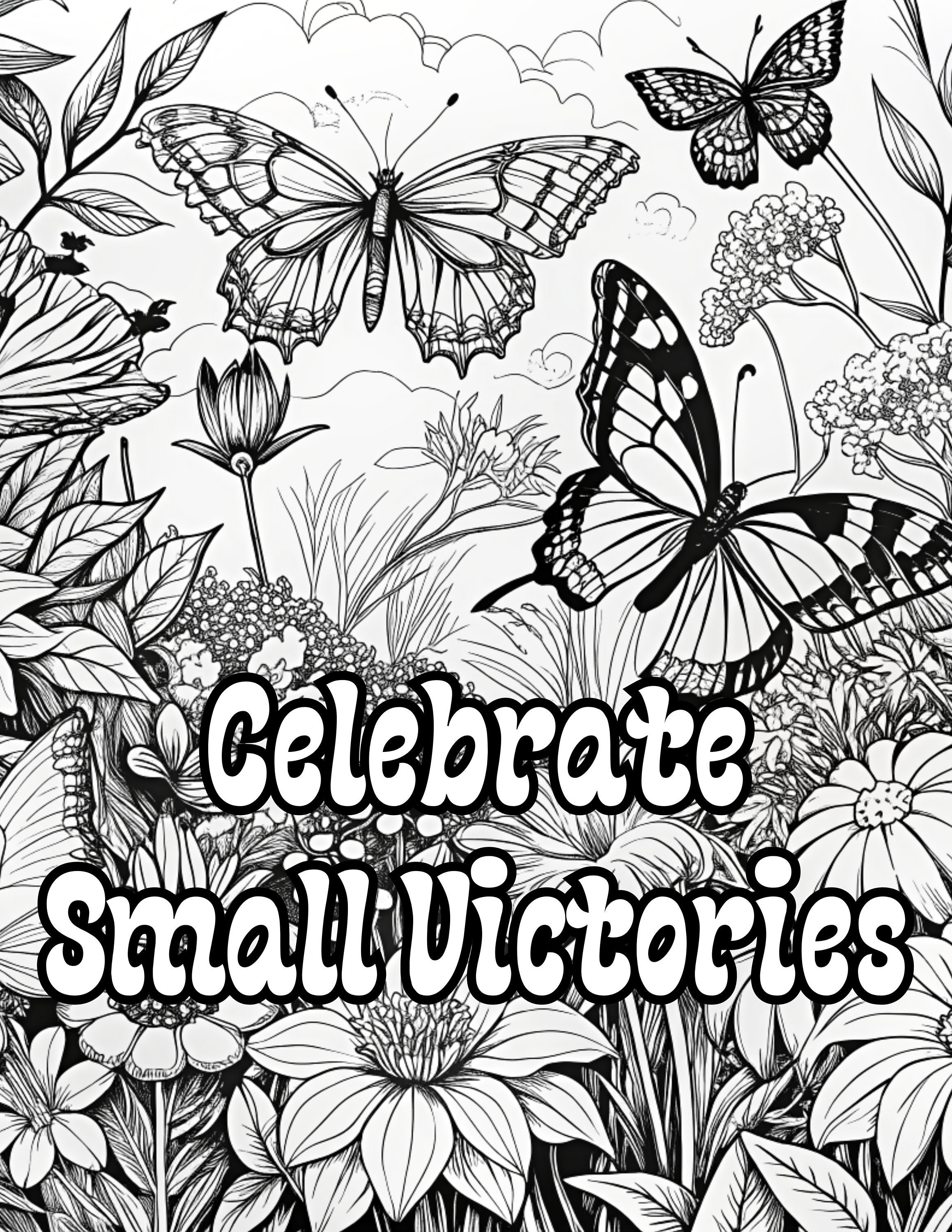 1 Coloring Sheet Celebrate Small Victories for Recovery, Mental Health ...