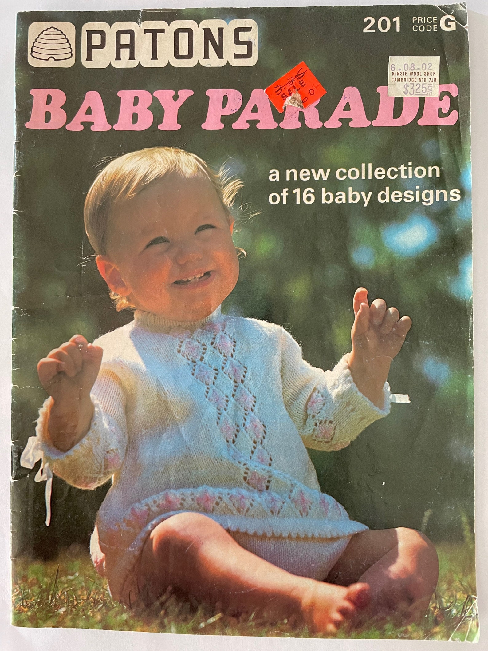 2 - Patons Baby Fashions and Baby Parade Knit & Crochet Pattern Books ...