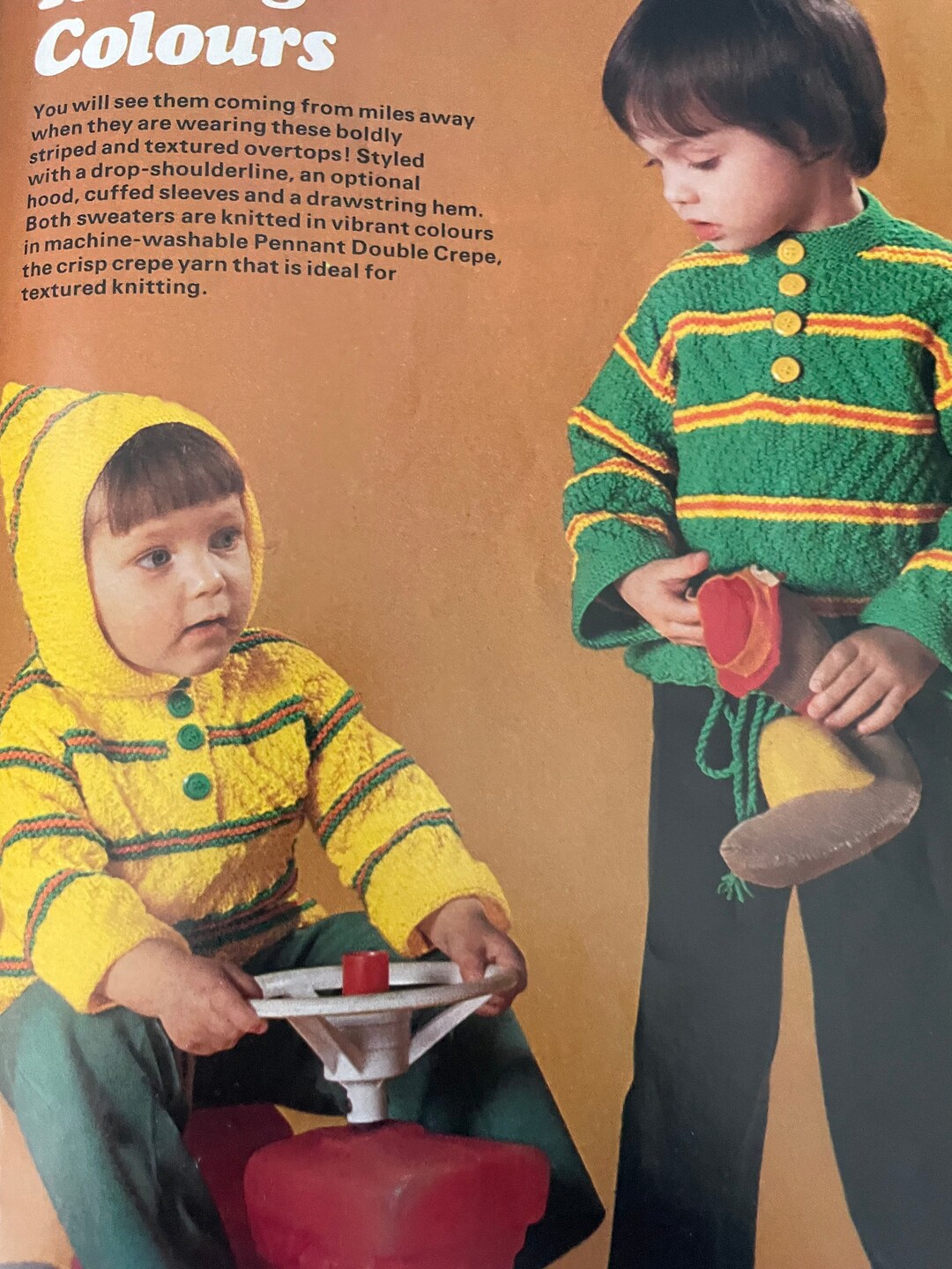 2 Patons Baby Knitting Pattern Books: Trad & Mod, Child’s Play - Etsy