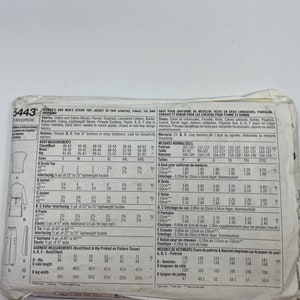 Scrubs Pattern Simplicity Easy-to-sew 5443 Sizes S, M, L Uncut - Etsy