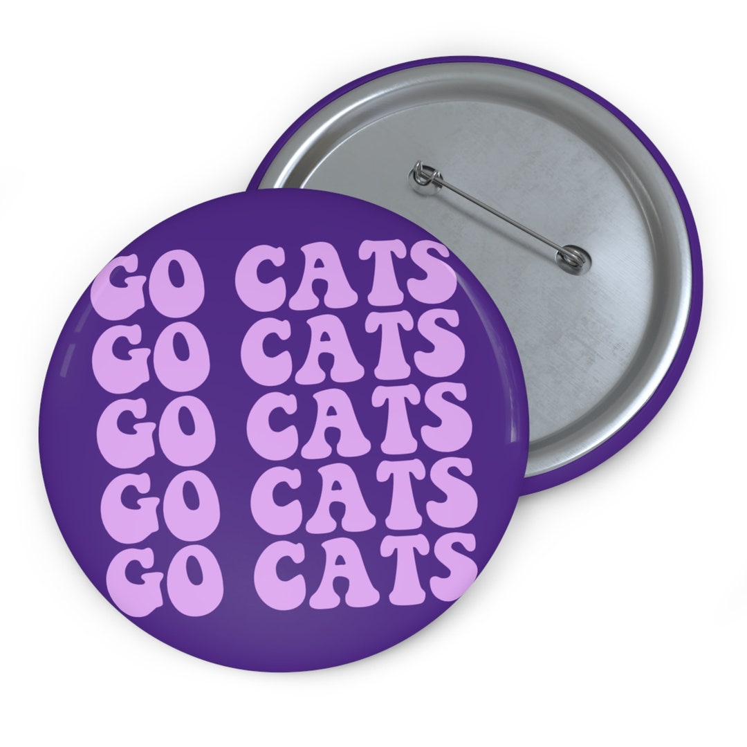 Go Cats Game Day Button Kansas State University Wildcats - Etsy