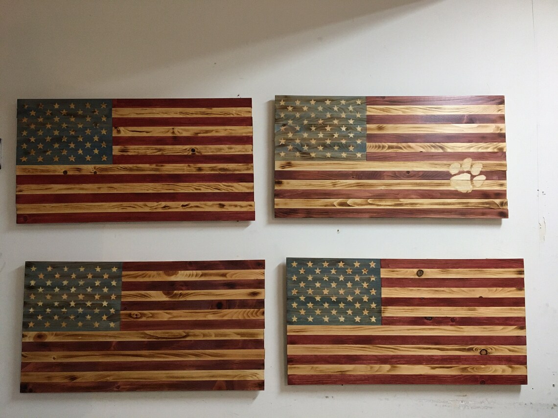 Handmade American Flags - Etsy