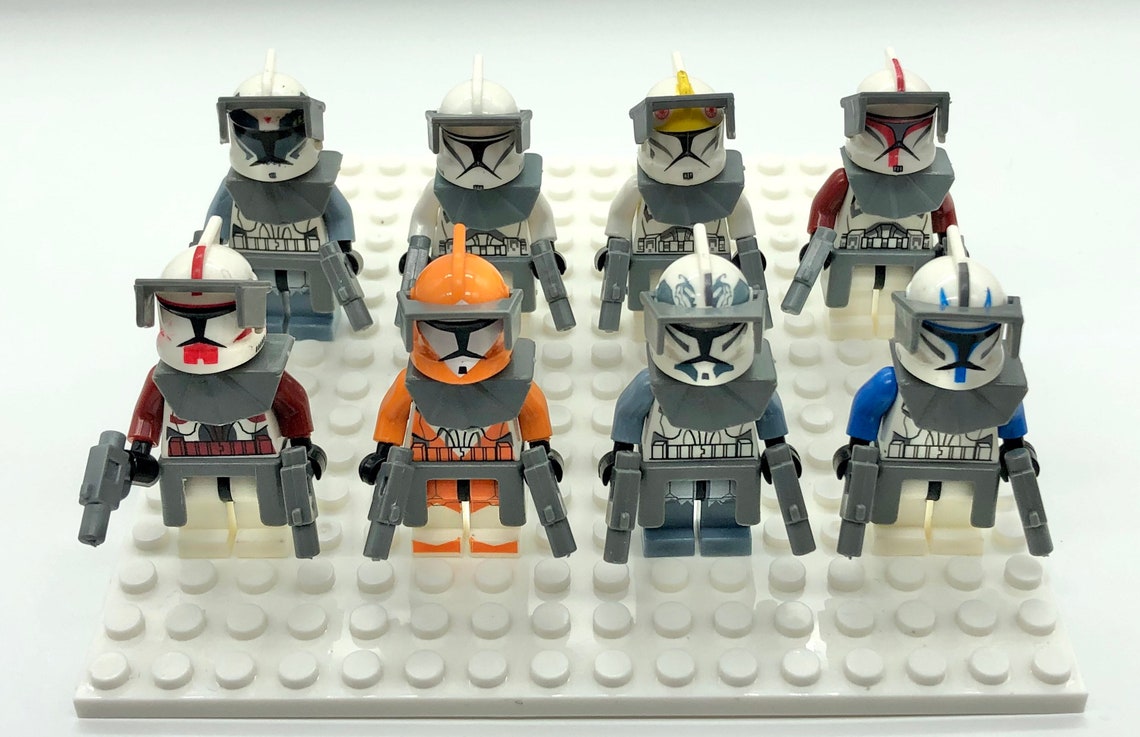 Lego Star Wars Custom Super Clone Trooper Commandos Pack | Etsy