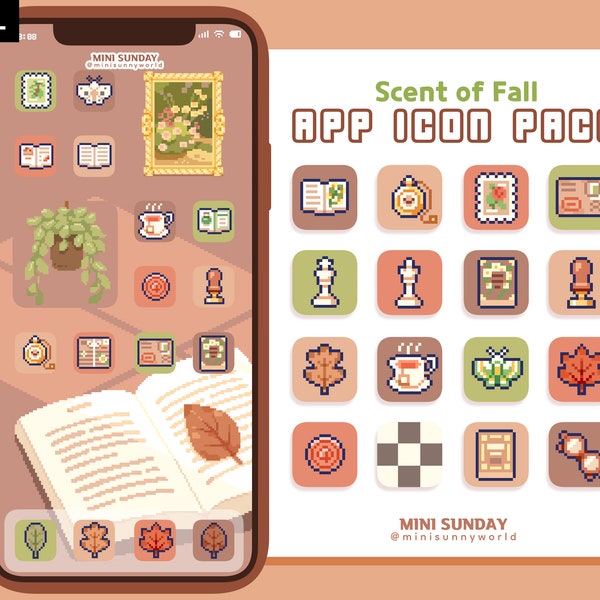 Fall App Icons (Just for you!) - Etsy