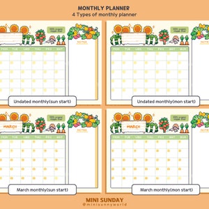 Farm Themed Digital Planner / Goodnotes / Planner Sticker / Notepads ...