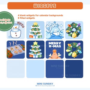 63 App Icon Pack / Winter Wonderland Story / Christmas / Wallpapers ...
