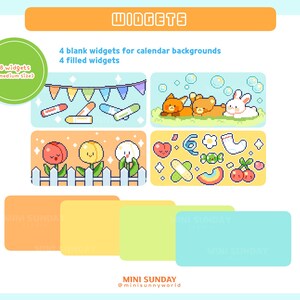 63 App Icon Pack / Happy Sunday / Kidcore / Wallpapers & Widgets ...