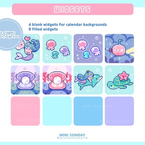 63 App Icon Pack / Ocean is My Home / Wallpapers & Widgets / Pixel ...